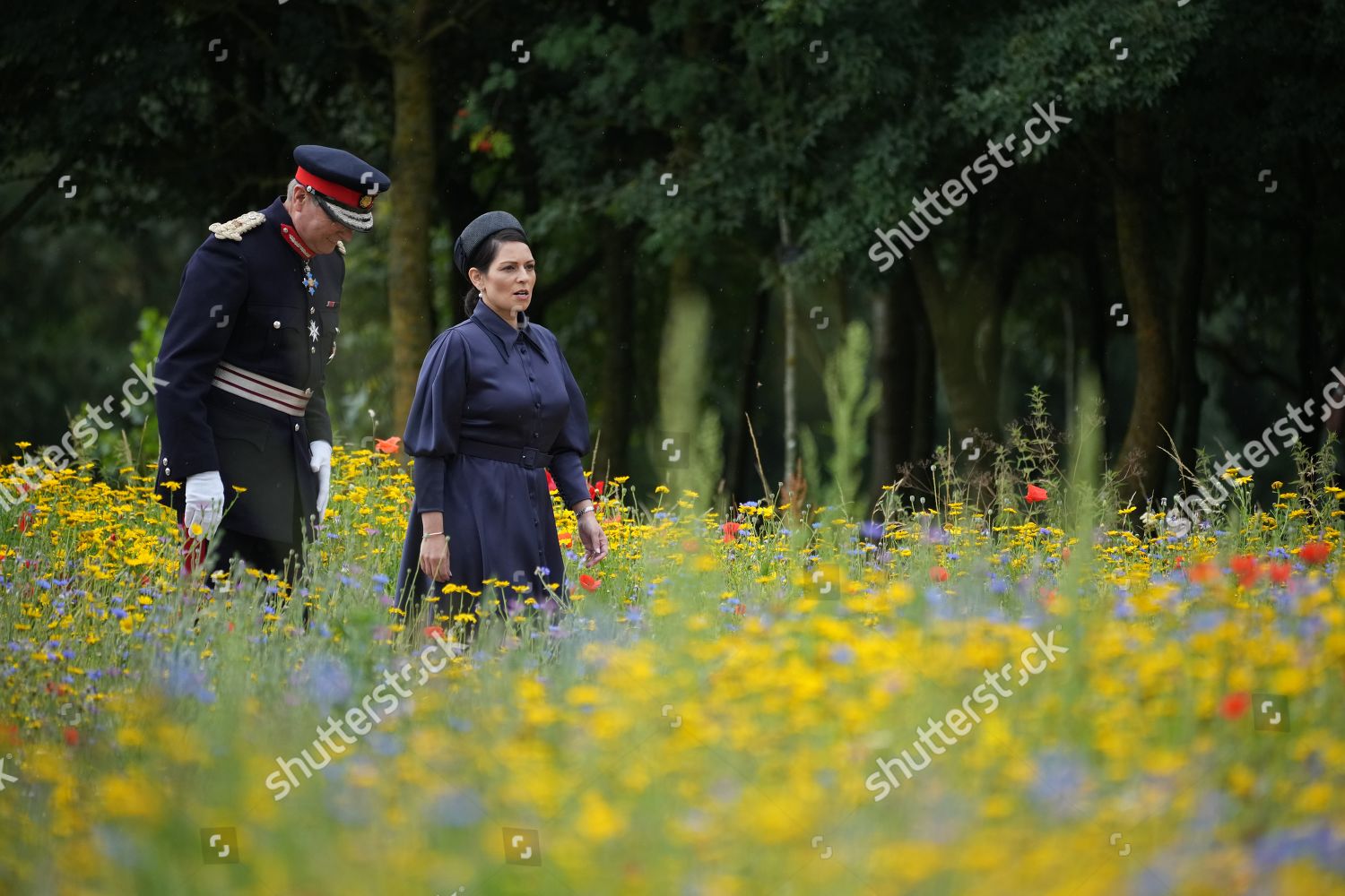 Lord Lieutenant Staffordshire Ian Dudson Home Editorial Stock Photo ...