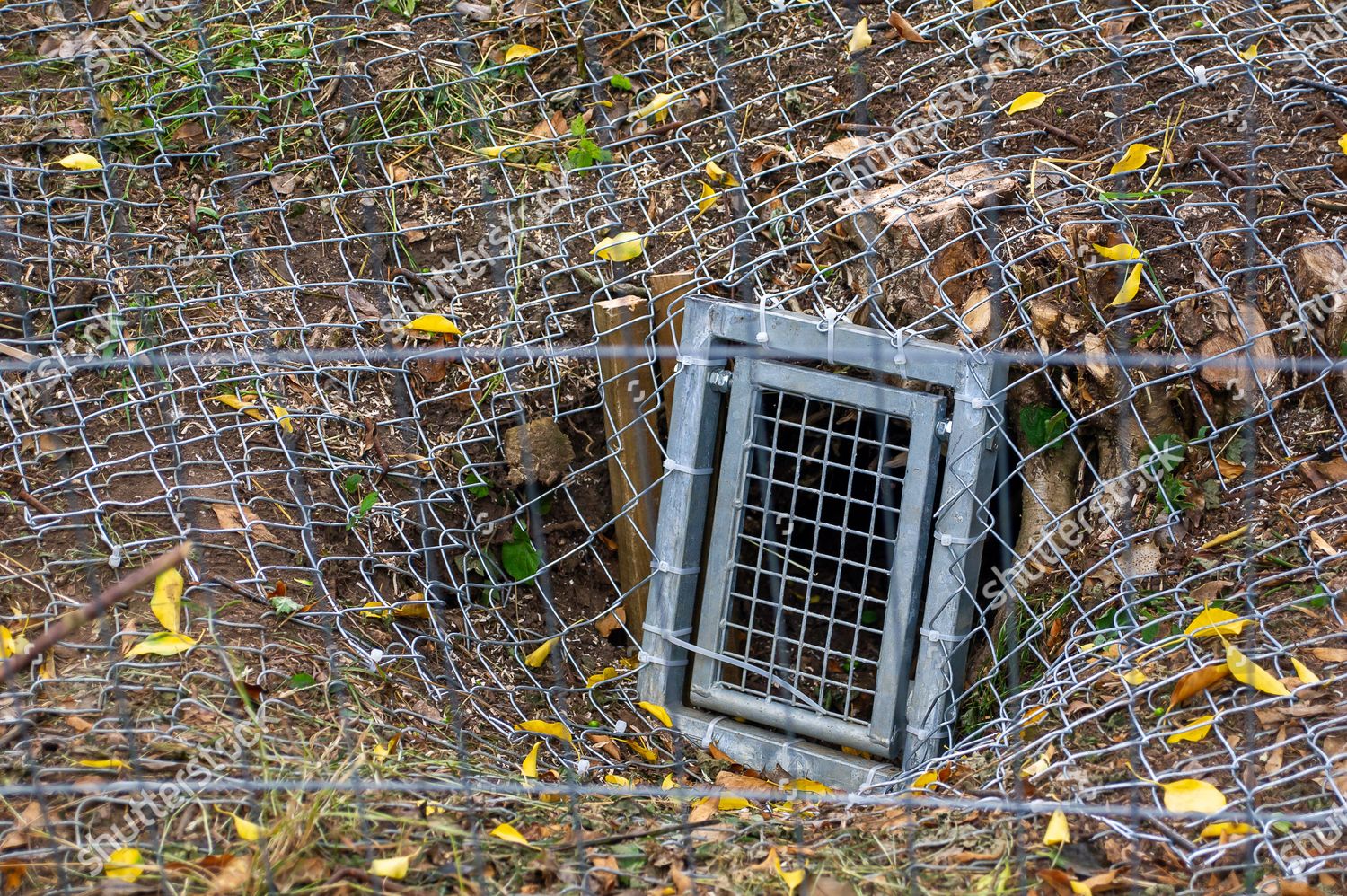 One Way Gates Have Been Put Editorial Stock Photo - Stock Image ...