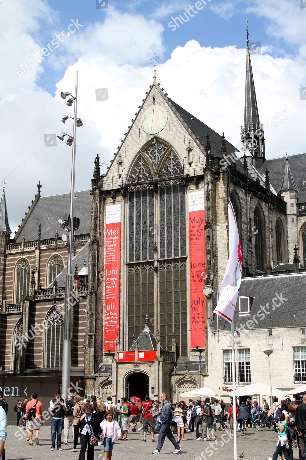 Nieuwe Kerk New Church Amsterdam Holland Editorial Stock Photo - Stock ...