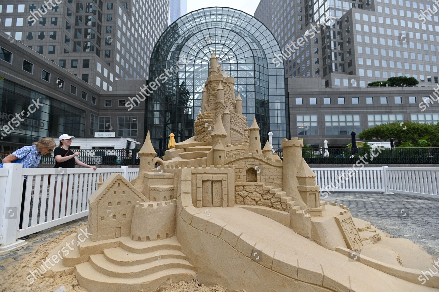 Tallest Sandcastle New York City By Editorial Stock Photo - Stock Image ...