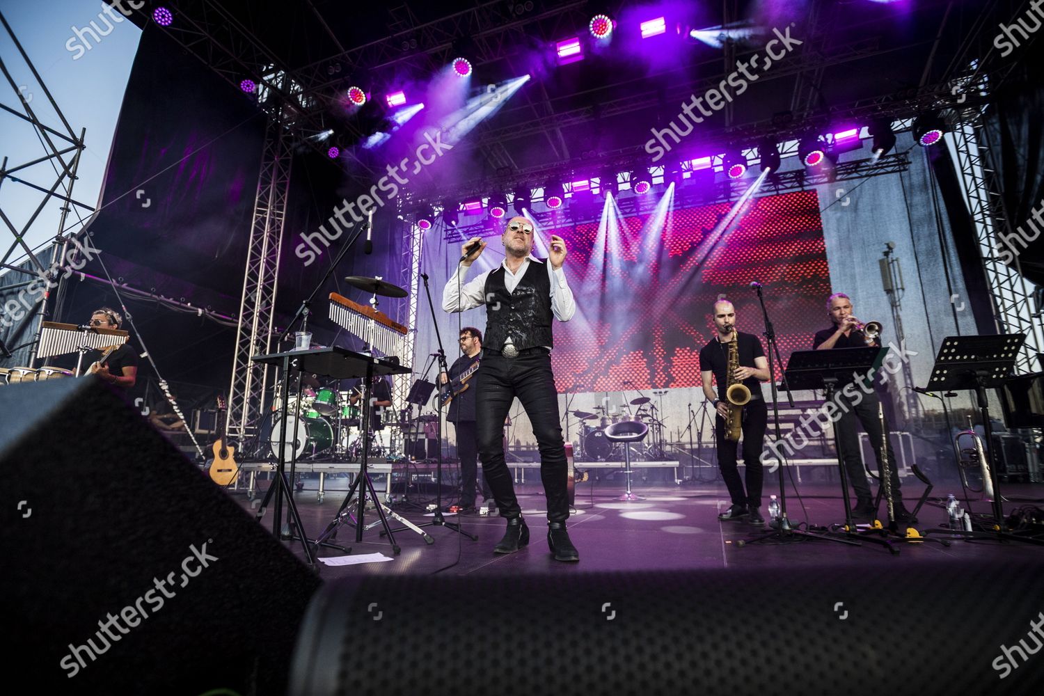 Italian Singer Mario Bondi Performs 9th Editorial Stock Photo - Stock ...