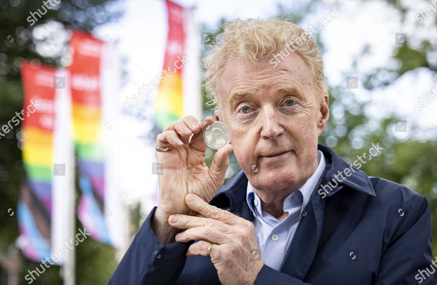 Andre Van Duin Mints First Coin Editorial Stock Photo - Stock Image ...