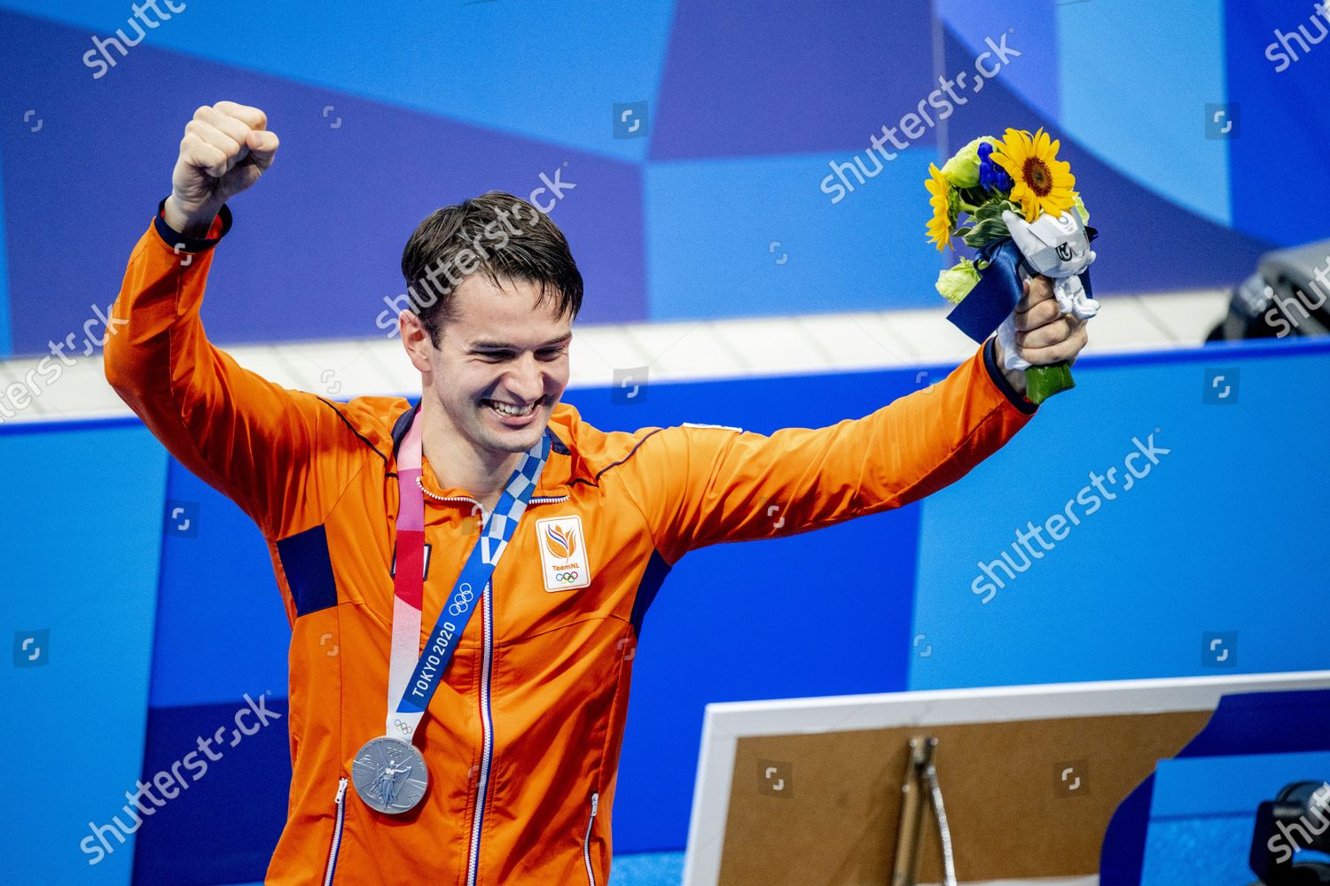 Arno Kamminga His Silver Medal 200meter Editorial Stock Photo - Stock ...