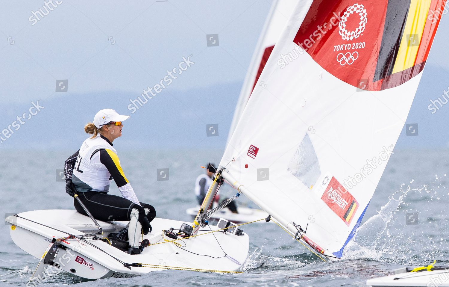 Belgian Emma Plasschaert Pictured Action During Editorial Stock Photo ...