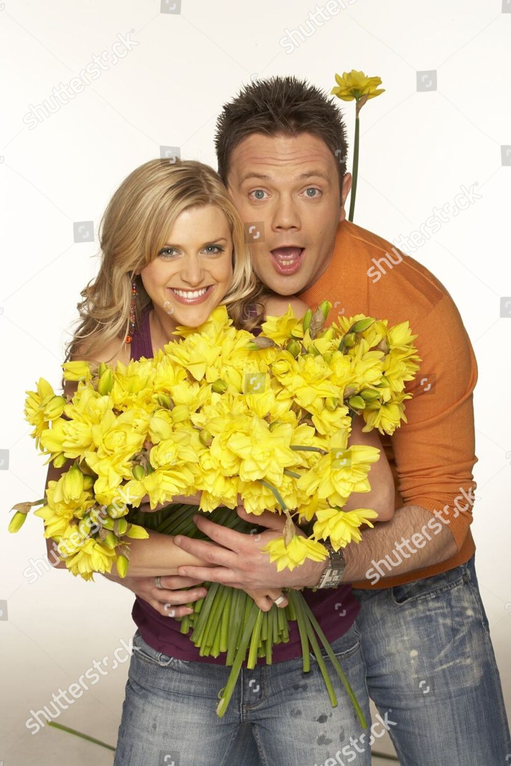 Gmtv Toonattik Presenters Anna Williamson Jamie Editorial Stock Photo ...