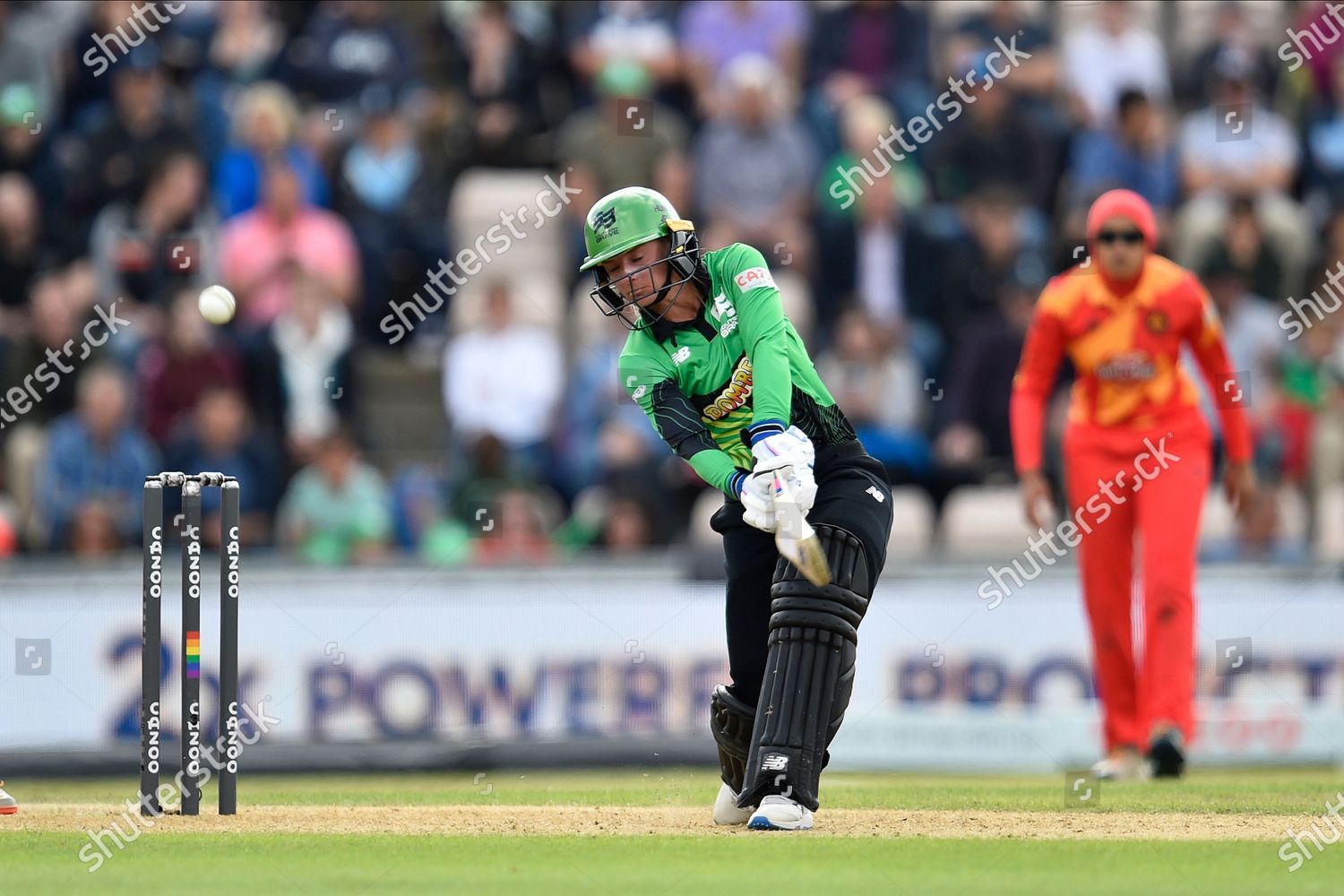 Danni Wyatt Southern Brave Plays Attacking Editorial Stock Photo ...