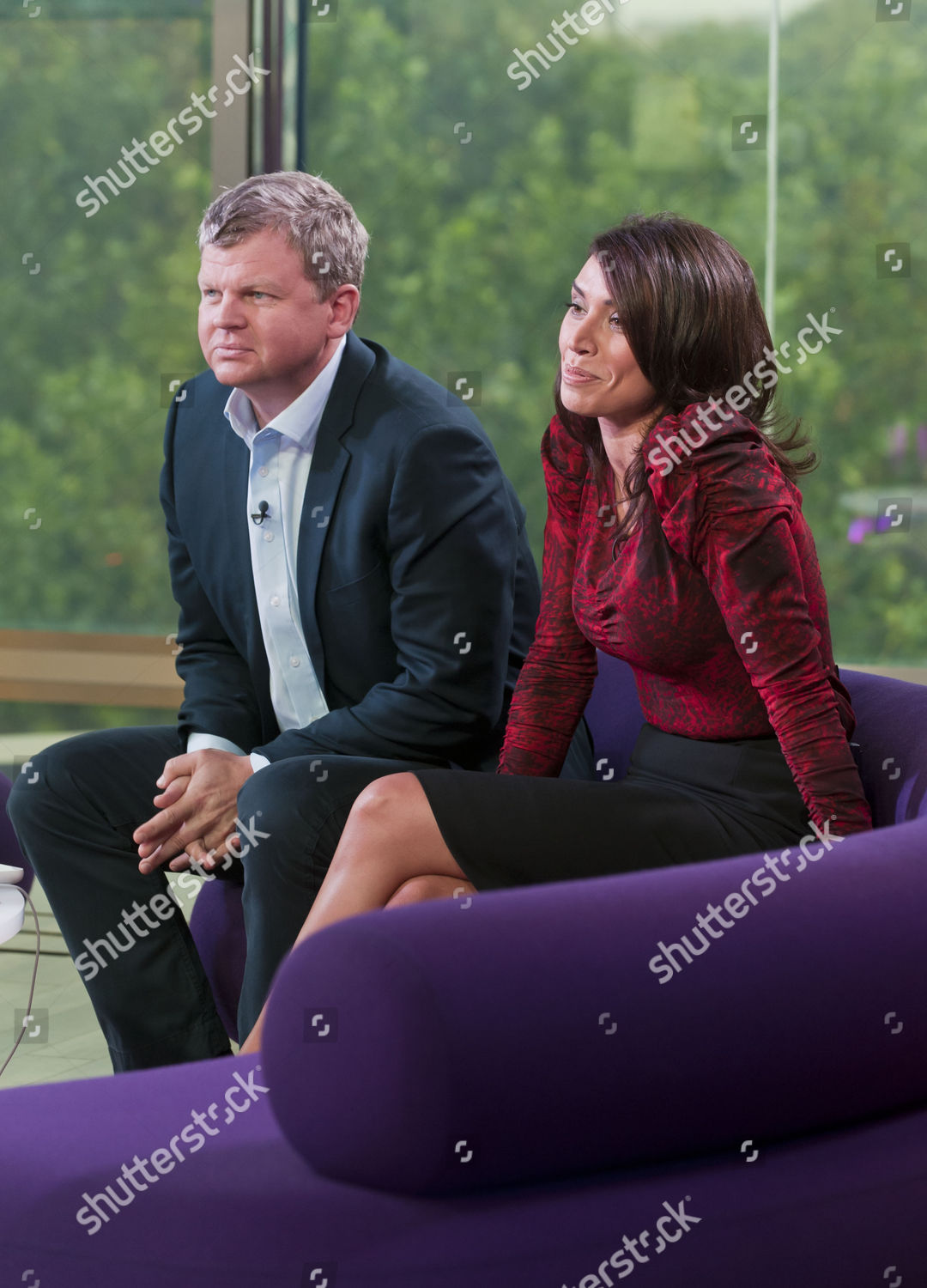 Adrian Chiles Christine Bleakley Editorial Stock Photo - Stock Image ...
