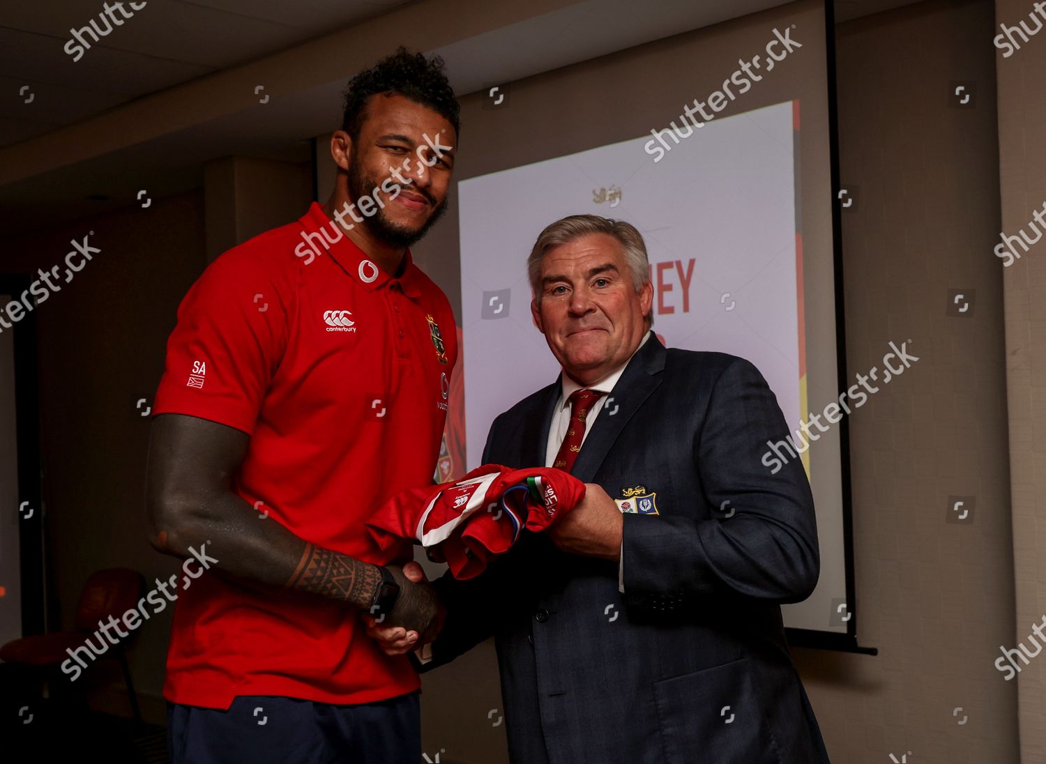 Courtney Lawes Receives Their Jersey Jason Editorial Stock Photo ...