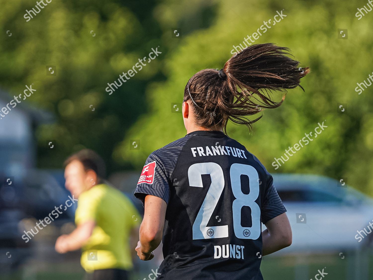Barbara Dunst 28 Eintracht Frankfurt During Editorial Stock Photo ...
