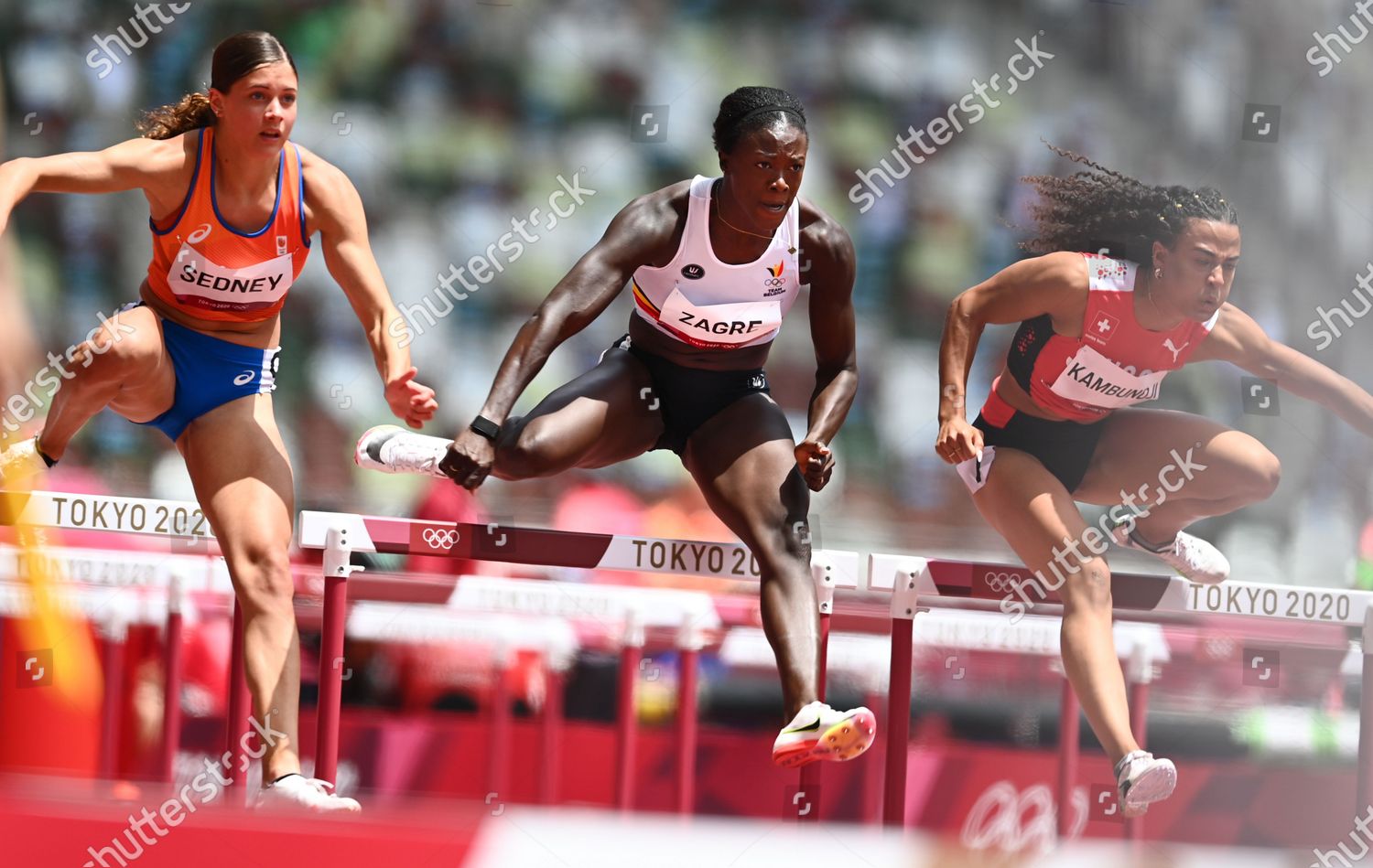 Belgian Anne Zagre Pictured Action During Editorial Stock Photo - Stock ...