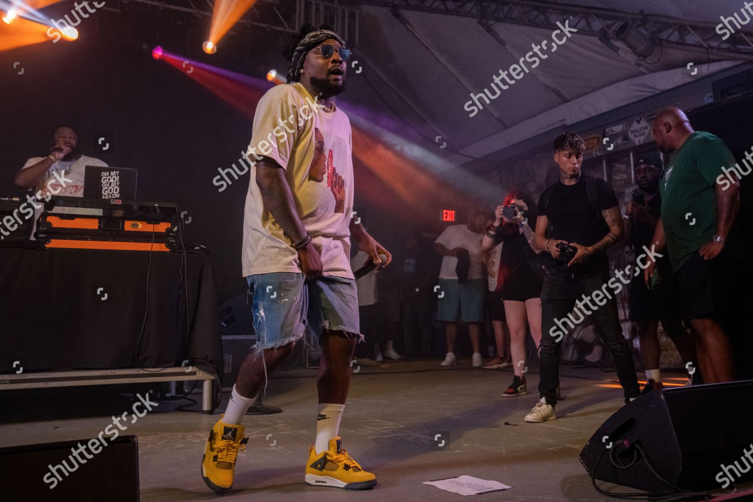 Rapper Wale Performs Stubbs Bbq Editorial Stock Photo - Stock Image ...