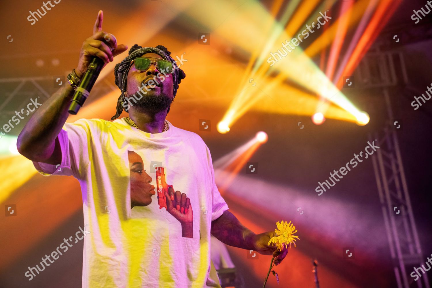 Rapper Wale Performs Stubbs Bbq Editorial Stock Photo - Stock Image ...