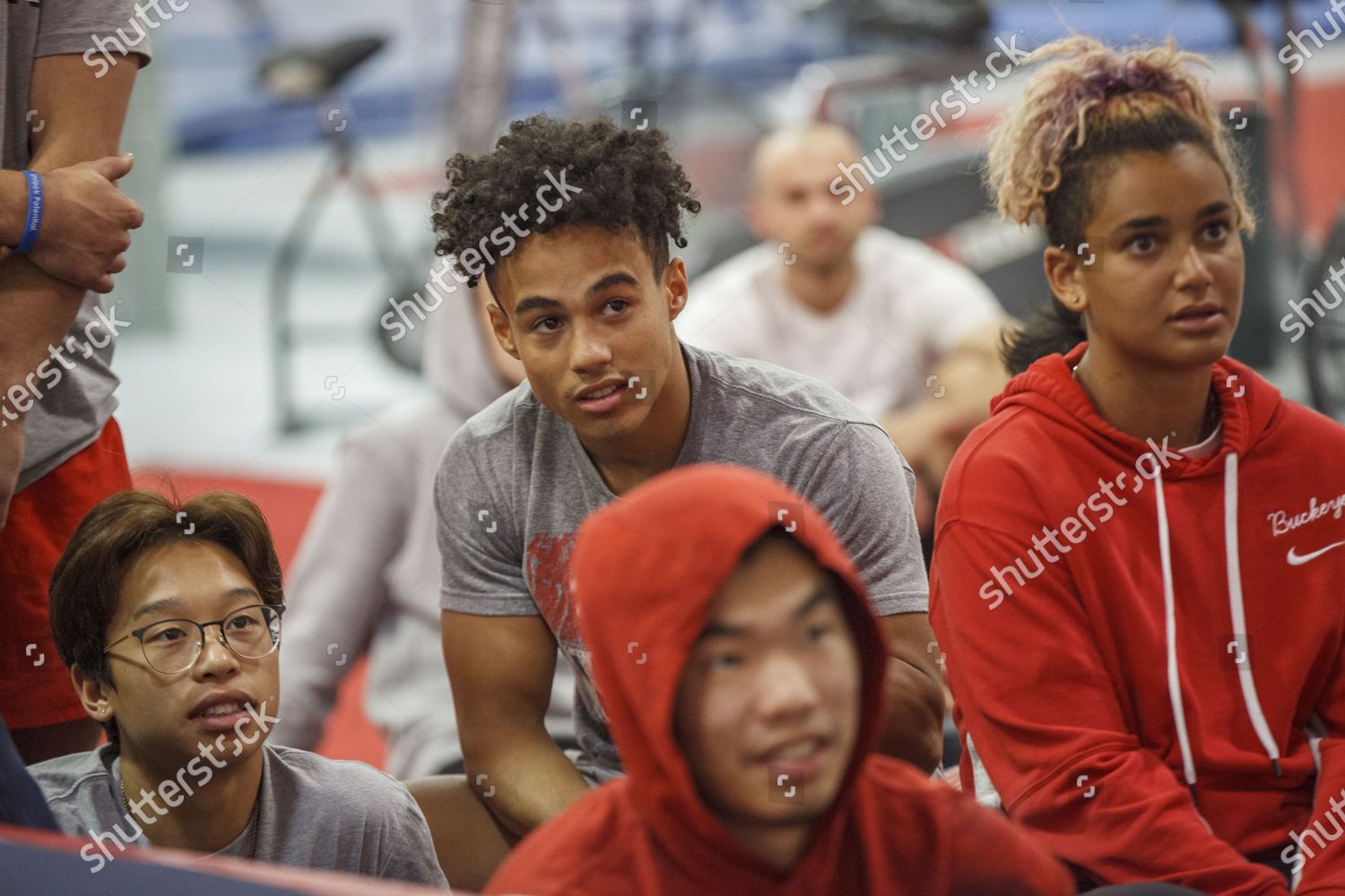GYMNASTICS TEAM MEMBERS WATCH MEN'S POMMEL Editorial Stock Photo ...