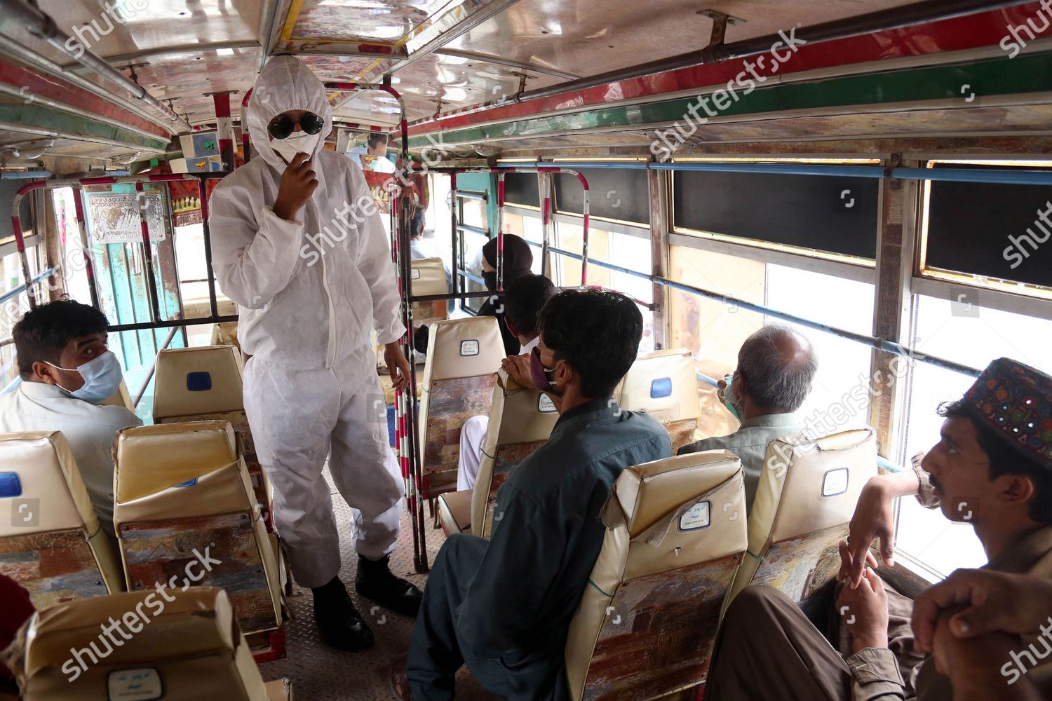 Pakistani Security Official Wears Face Mask Editorial Stock Photo ...