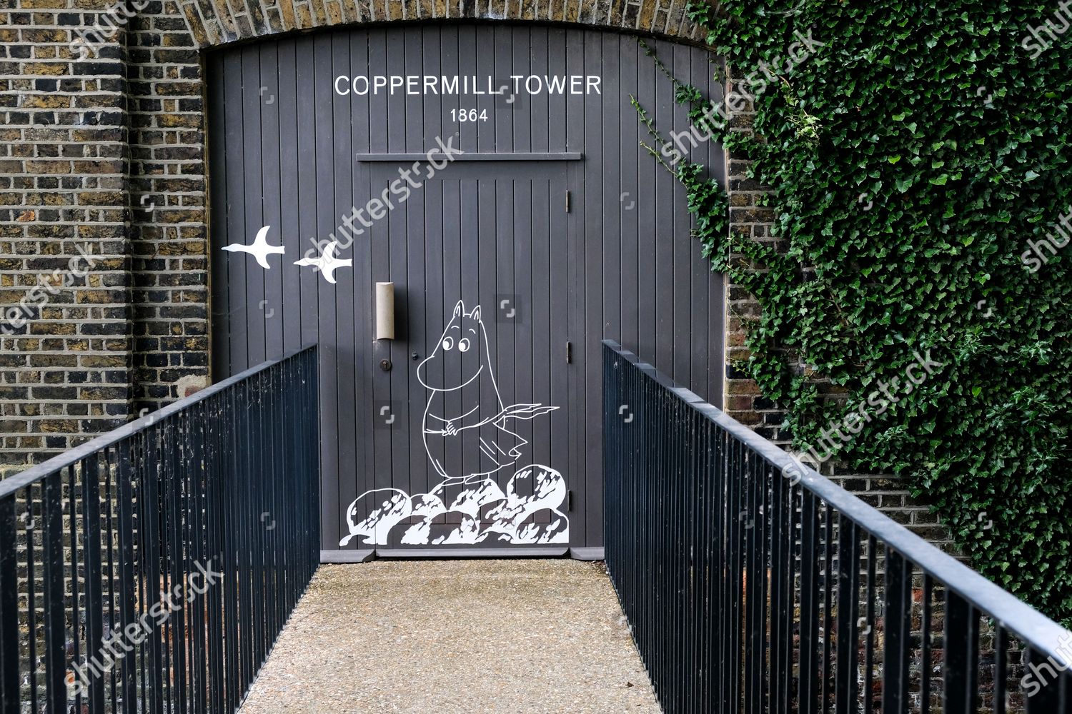 Moomin Trail Walthamstow Wetlands Celebrating Work Editorial Stock ...