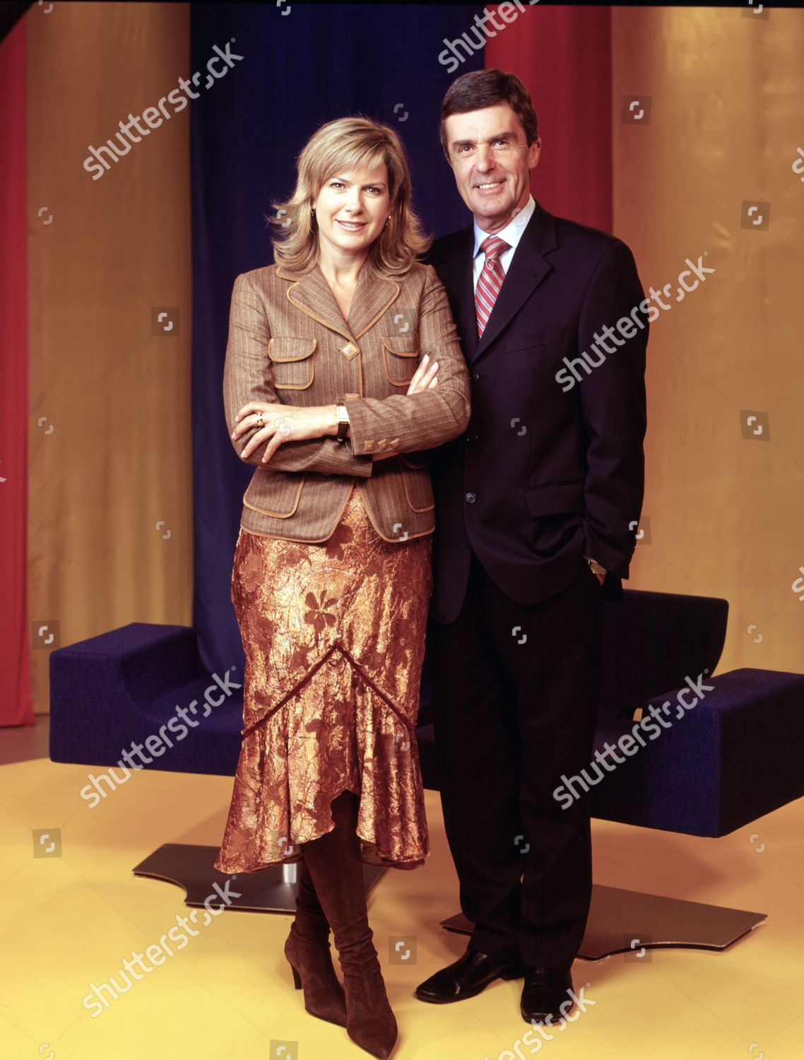 Gmtv Presenters John Stapleton Penny Smith Editorial Stock Photo ...