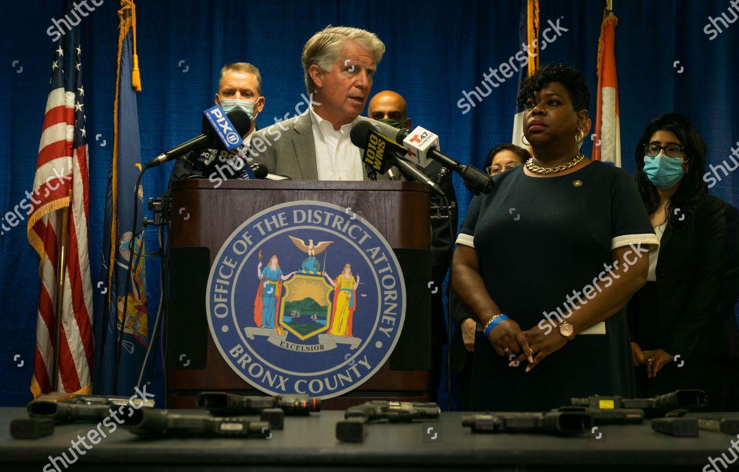 Bronx Da Darcel Clark Manhattan Da Editorial Stock Photo - Stock Image ...