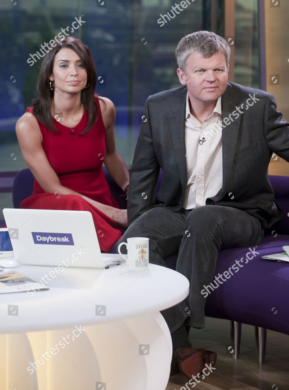 Adrian Chiles Christine Bleakley Editorial Stock Photo - Stock Image ...