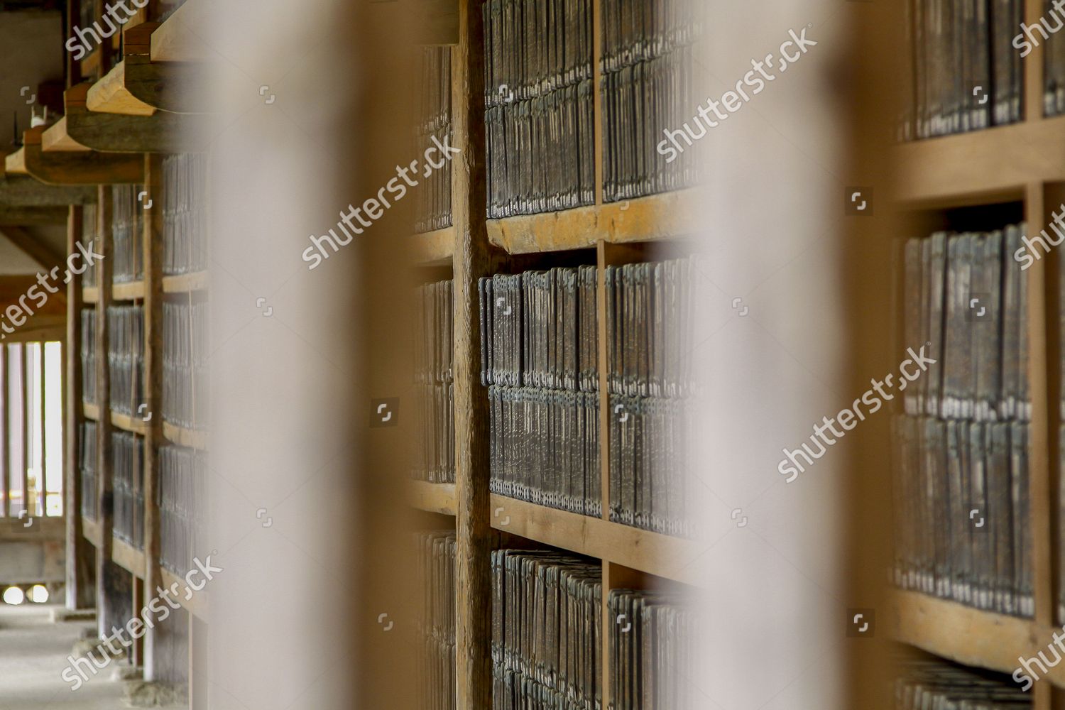 View Tripitaka Koreana Collection Buddhist Scriptures Editorial Stock ...