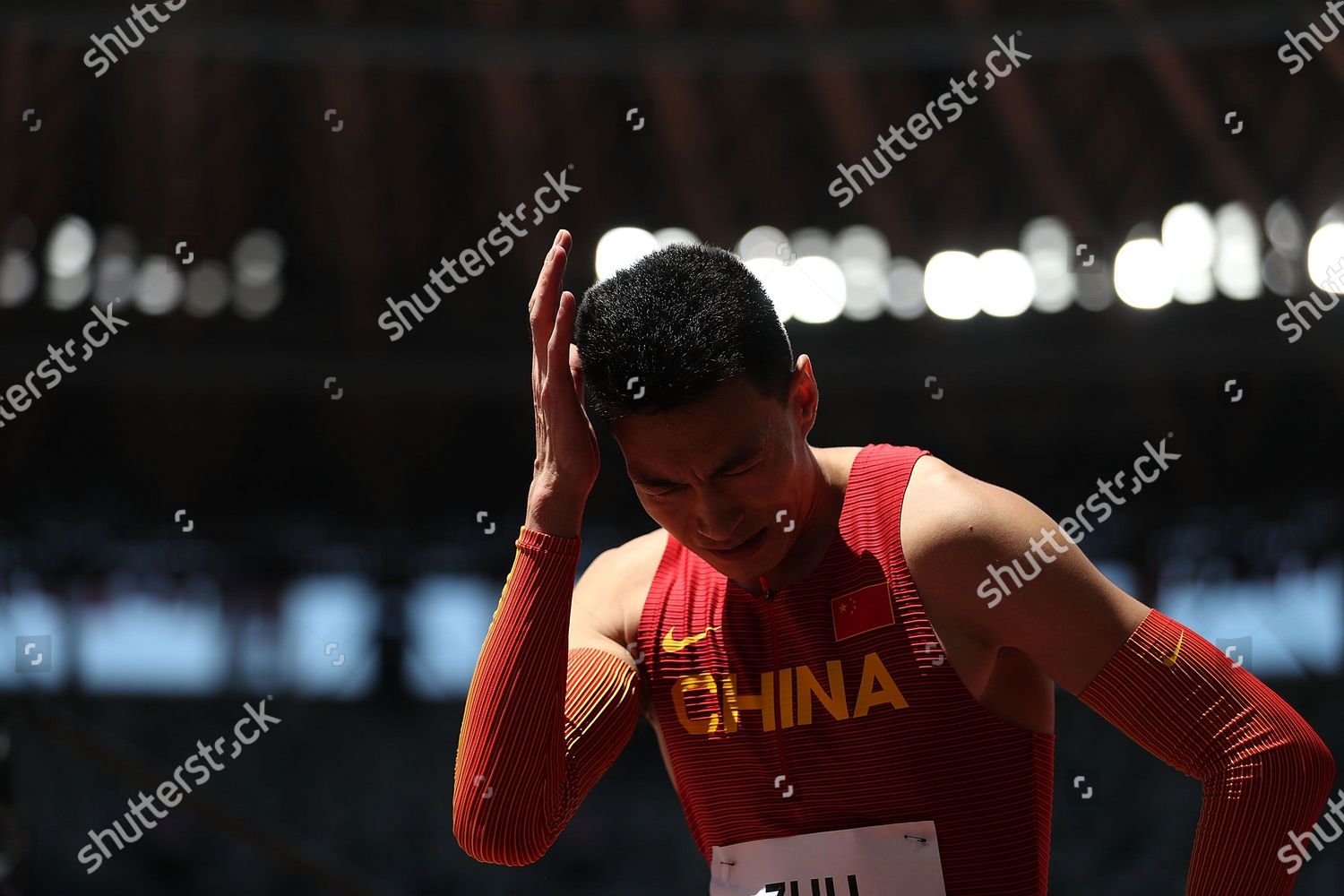 Zhu Yaming China Reacts During Mens Editorial Stock Photo - Stock Image ...