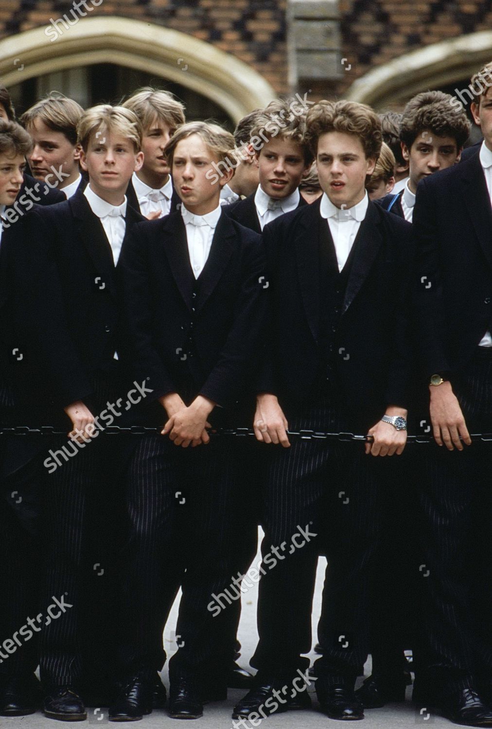 Pupils Eton College Wearing Traditional Frock Editorial Stock Photo ...