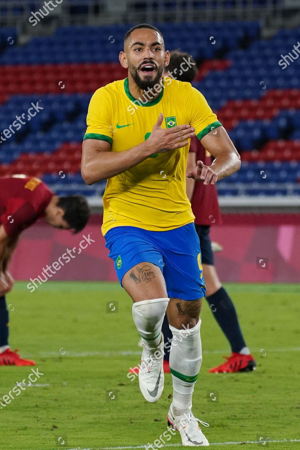 Matheus Cunha Scores Brazil Editorial Stock Photo - Stock Image ...