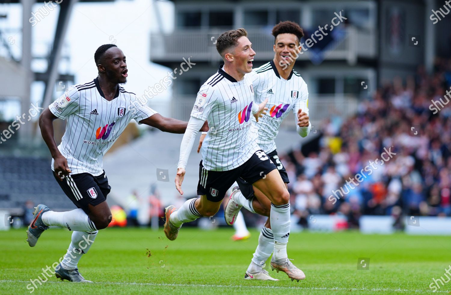 Harry Wilson Fulham Celebrates Scoring Opening Editorial Stock Photo ...