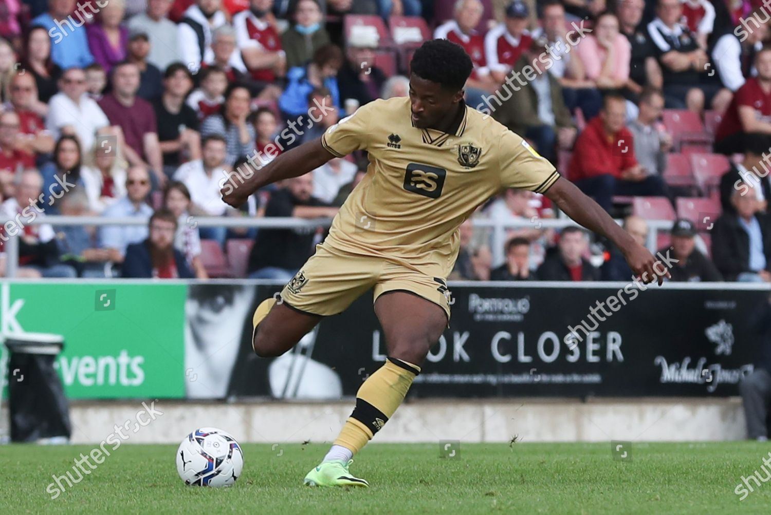 Port Vale Forward Devante Rodney 21 Editorial Stock Photo - Stock Image ...