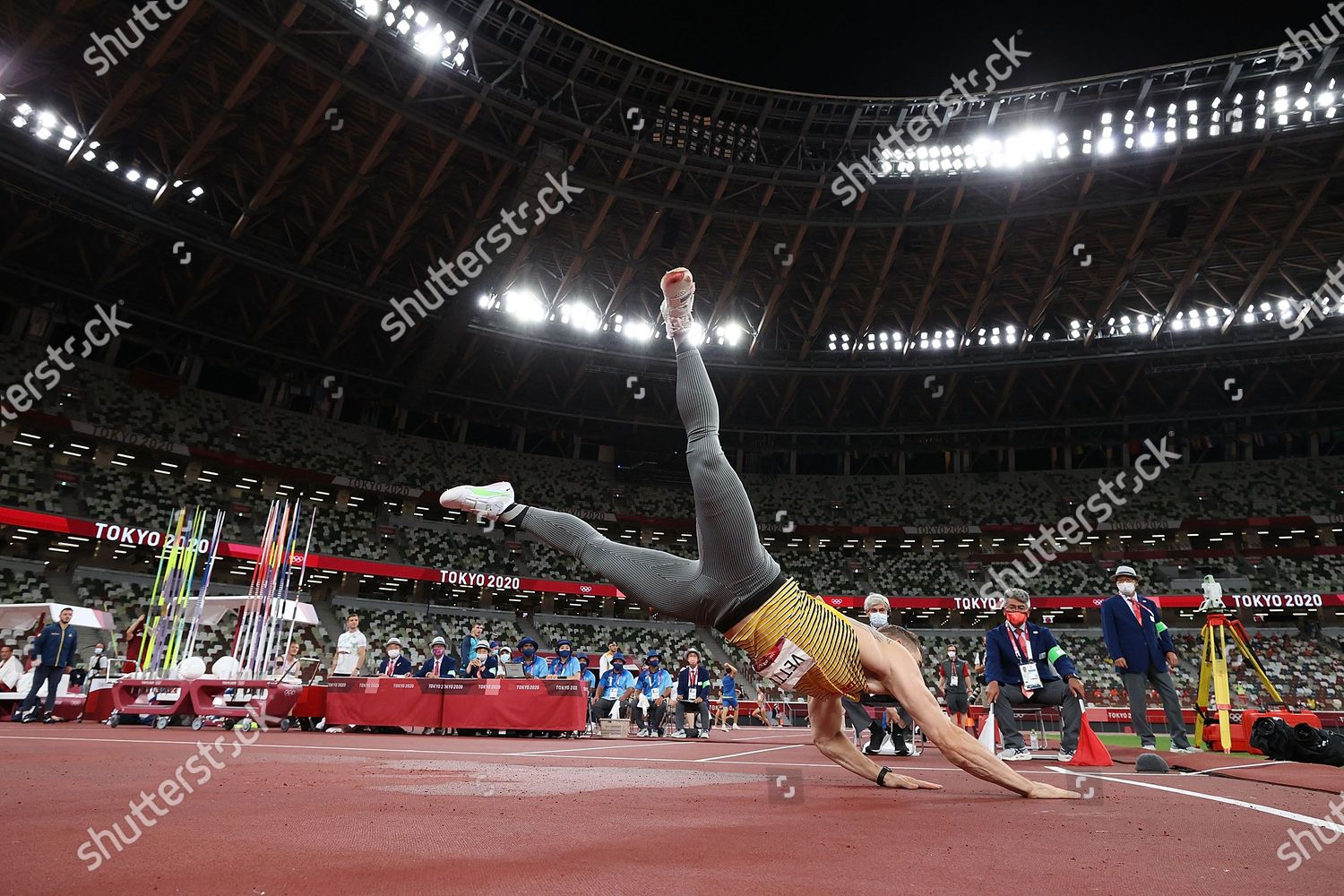 Johannes Vetter Germany Competes During Mens Editorial Stock Photo ...