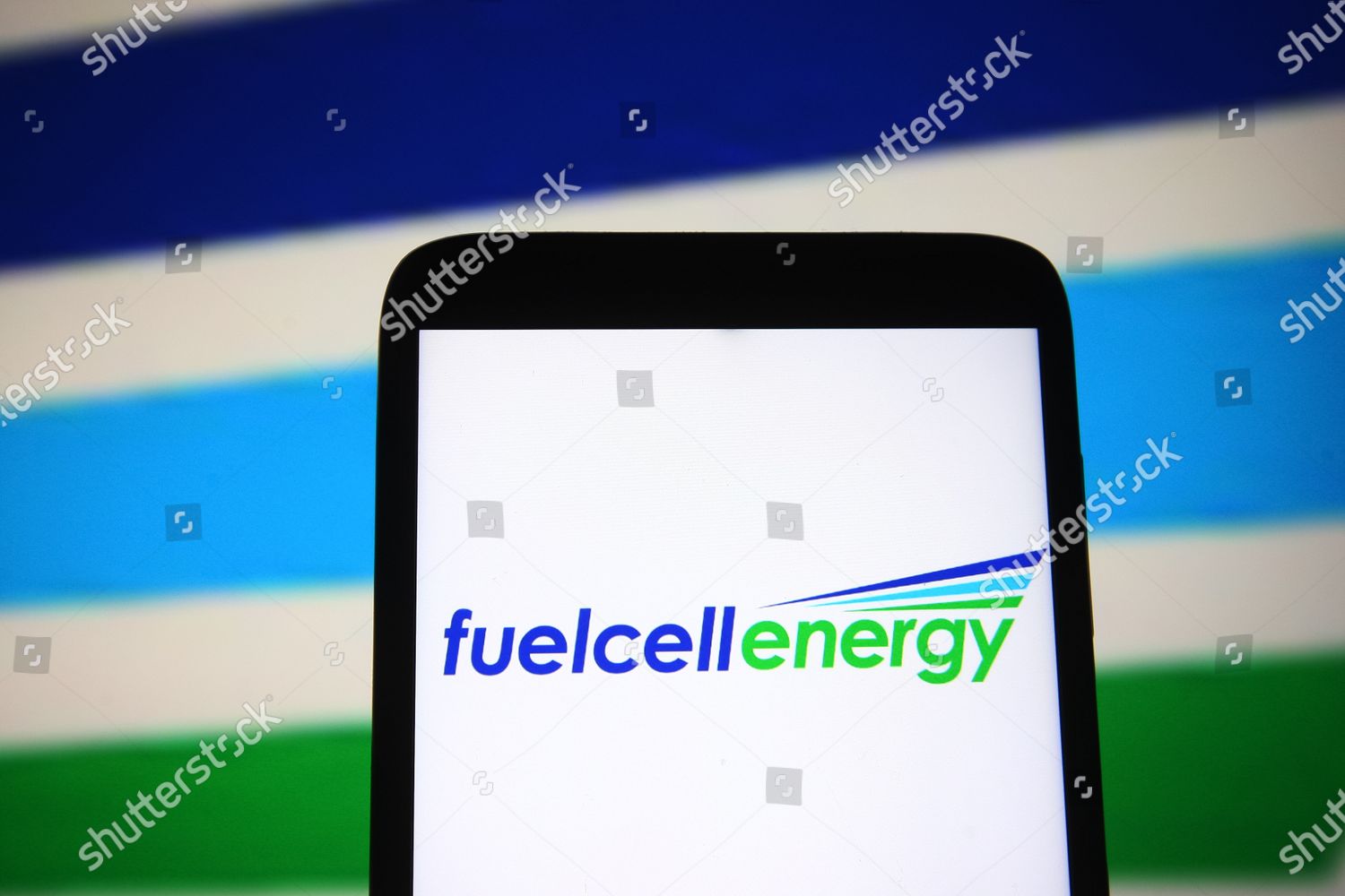This Photo Illustration Fuelcell Energy Logo Editorial Stock Photo ...