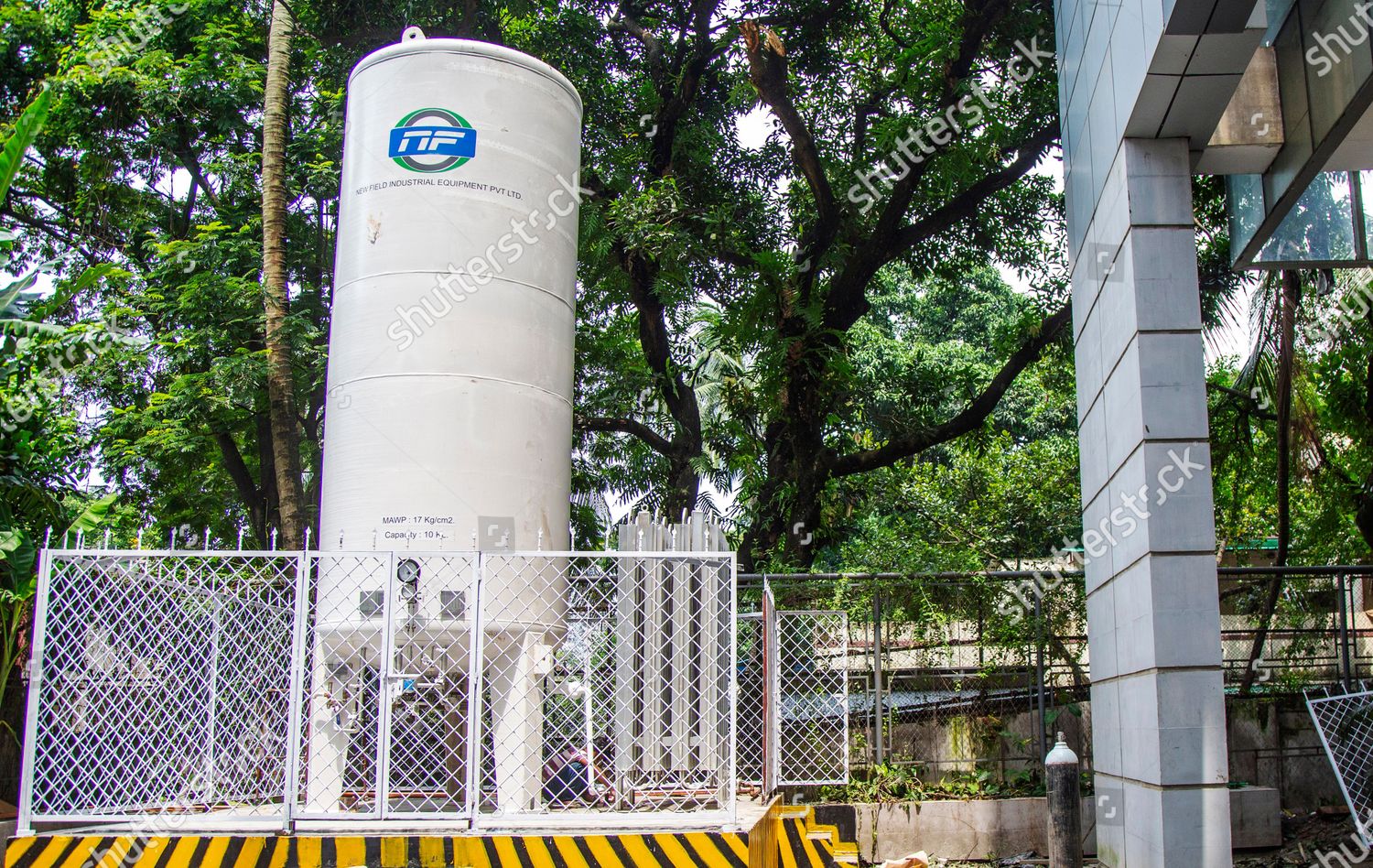 Vie Oxygen Tank Recently Installed Bangabandhu Editorial Stock Photo ...