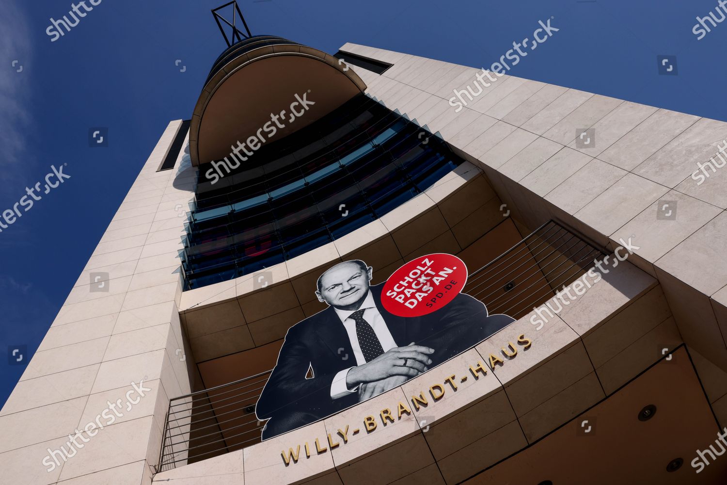 Large Scale Election Poster Social Democratic Editorial Stock Photo ...
