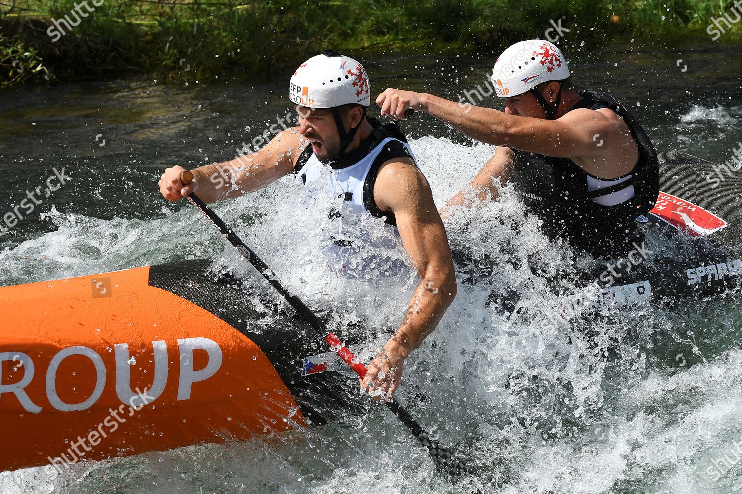 Czech Ondrej Rolenc Daniel Suchanek Compete Editorial Stock Photo ...