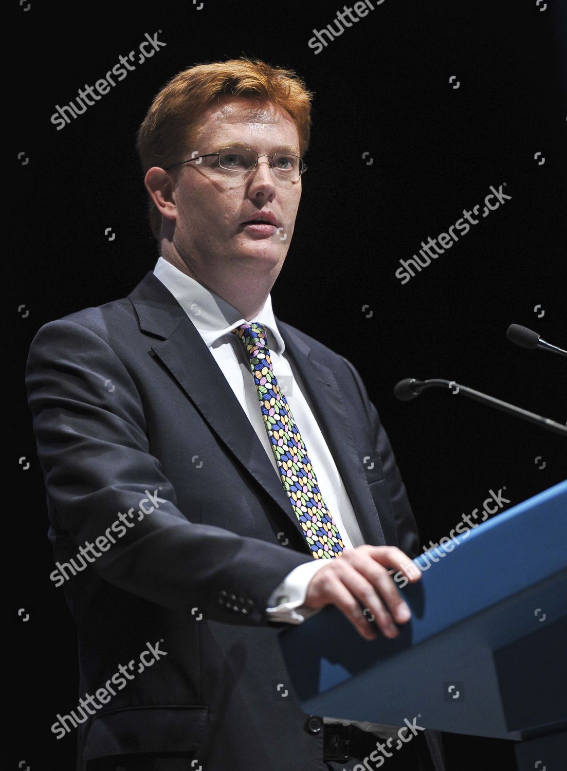 Chief Secretary Treasury Danny Alexander Mp Editorial Stock Photo ...