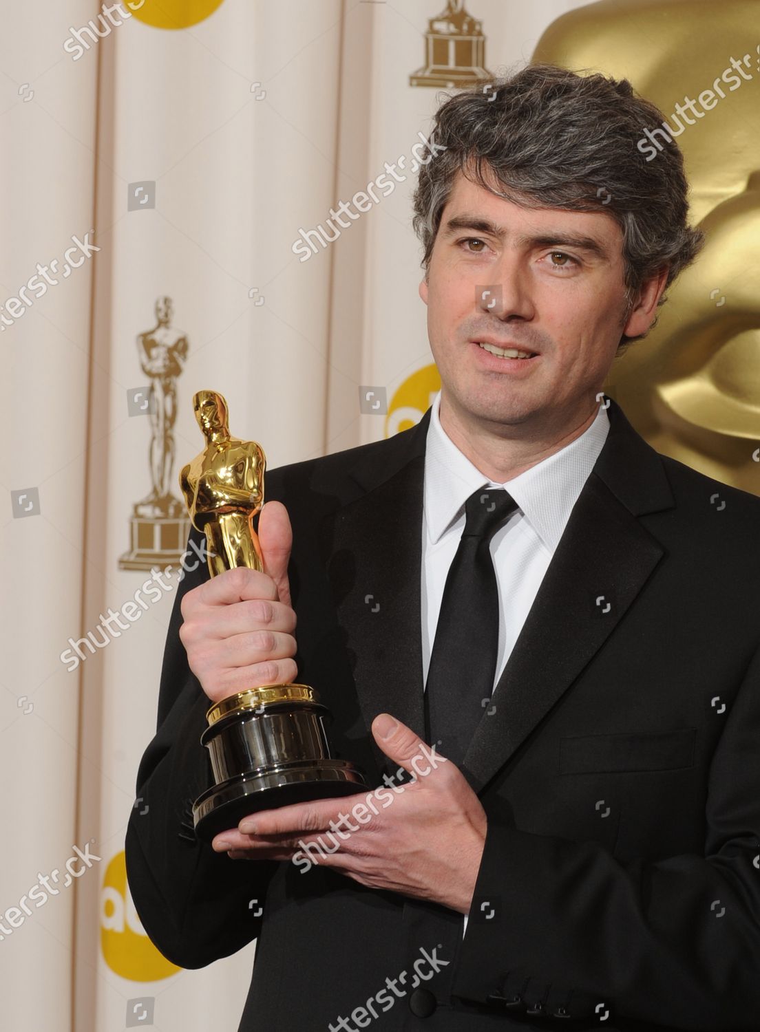 Dario Marianelli Poses His Oscar Achievement Editorial Stock Photo ...
