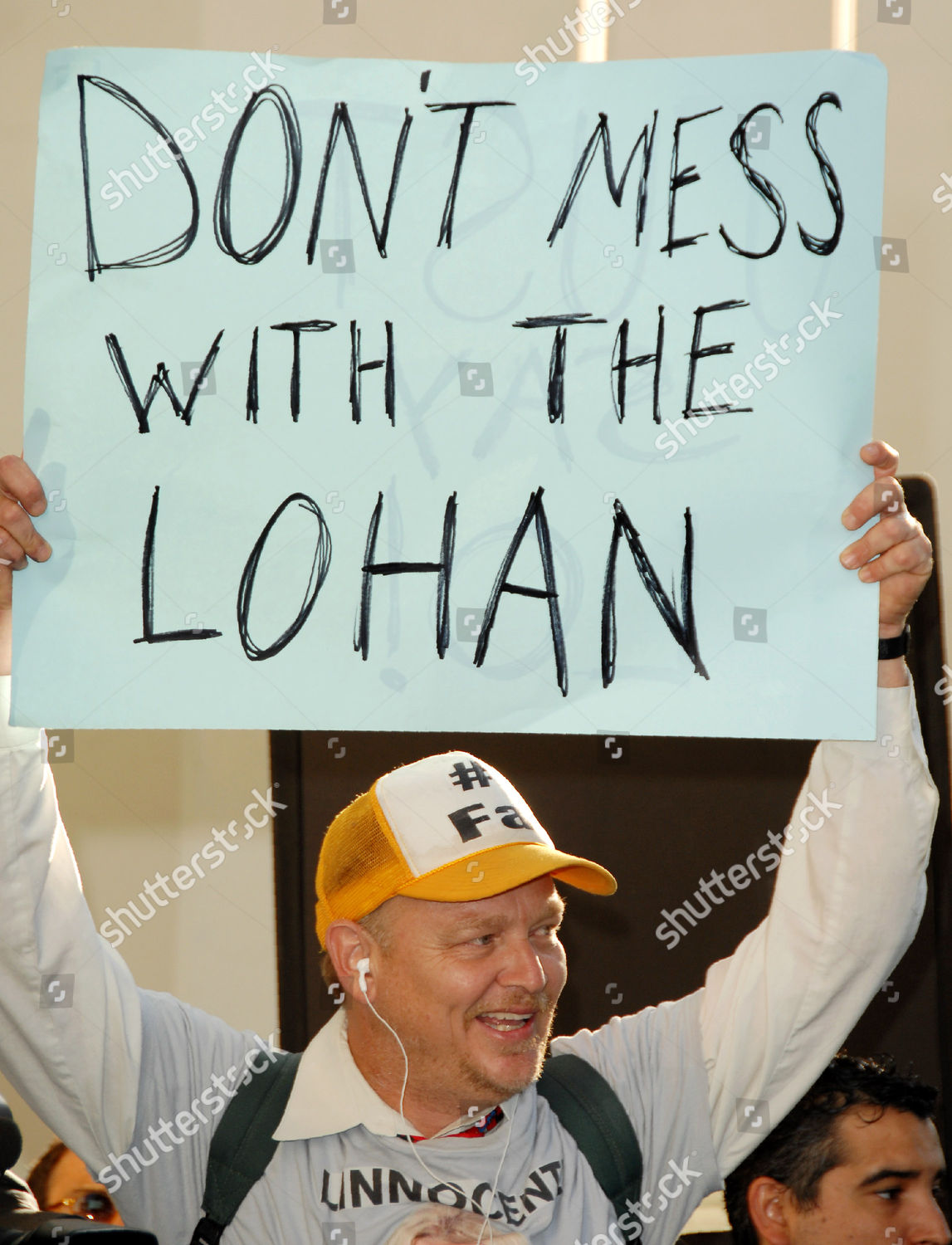 Jake Byrd Tony Barbieri Holds Sign Editorial Stock Photo - Stock Image ...