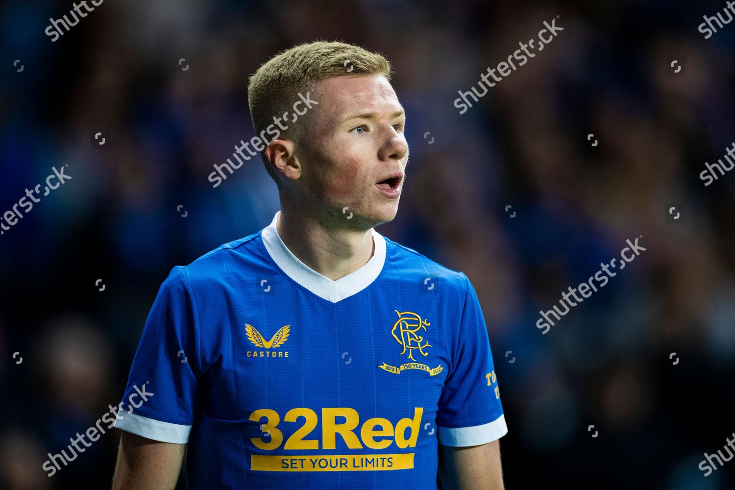 Stephen Kelly Rangers During Scottish League Editorial Stock Photo ...