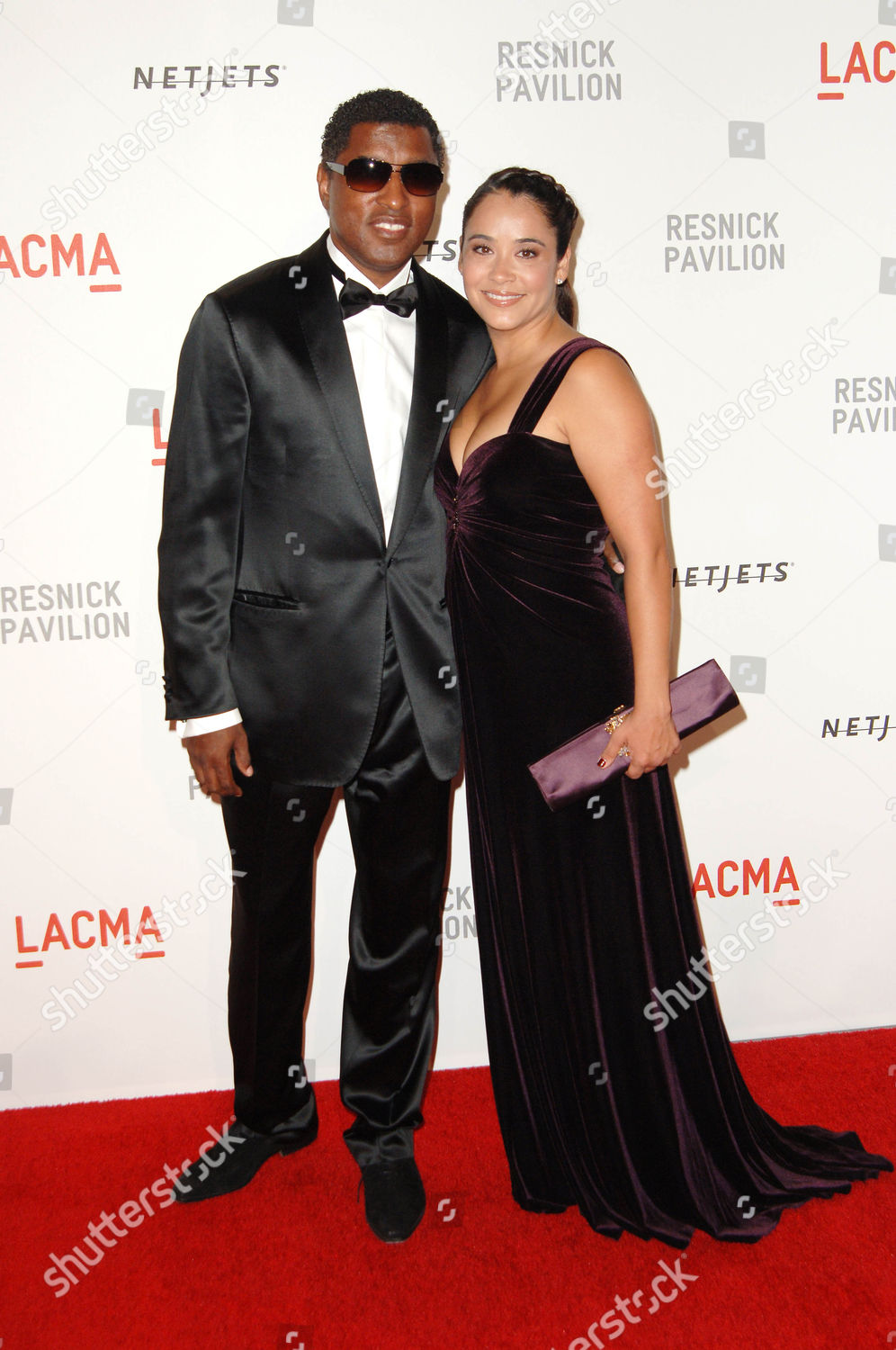 Kenneth Babyface Edmonds Girlfriend Nikki Pantenburg Editorial Stock ...
