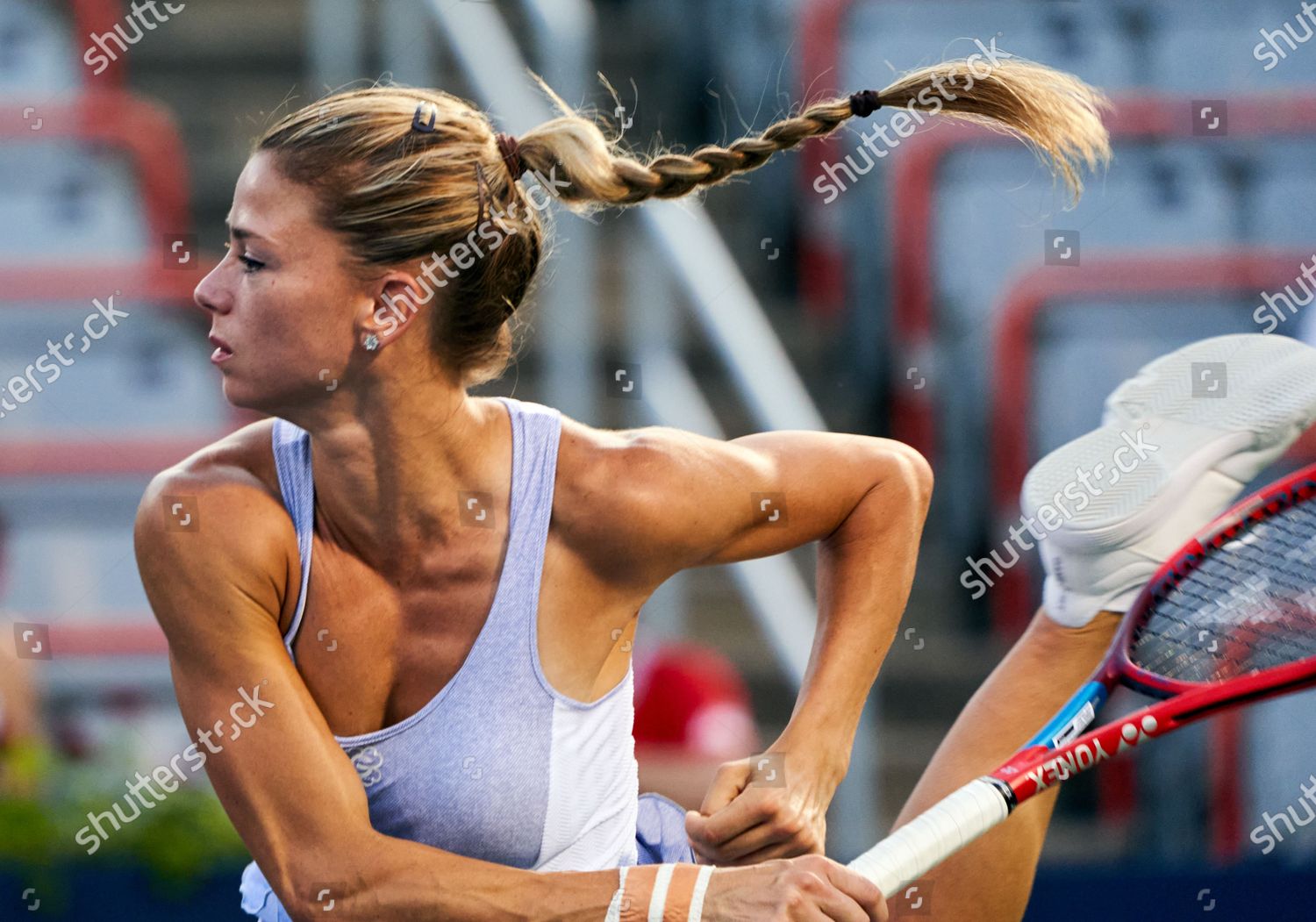 Camila Giorgi Italy Action Against Cori Editorial Stock Photo - Stock ...