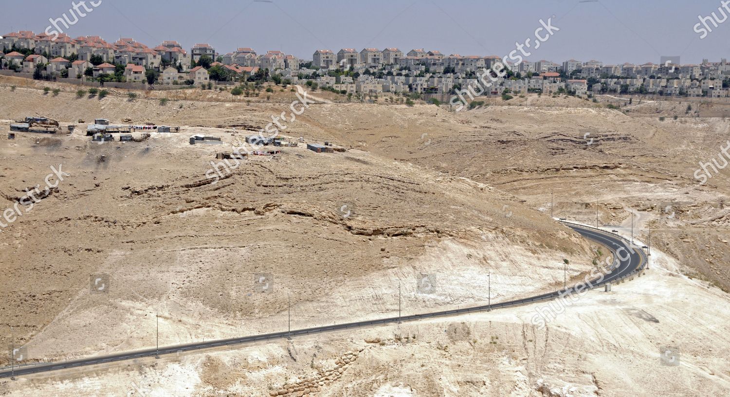 Israeli Settlement Maale Adumim Lines Top Editorial Stock Photo - Stock ...