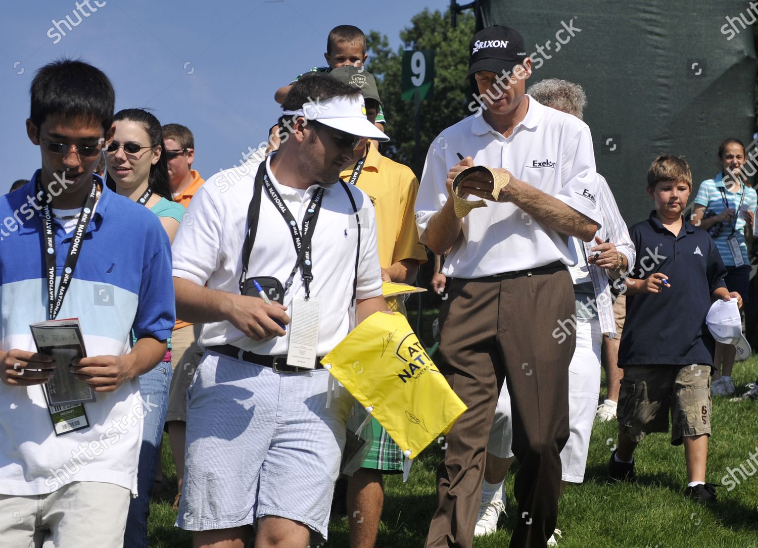 Jim Furyk Signs Autographs During Practice Editorial Stock Photo ...