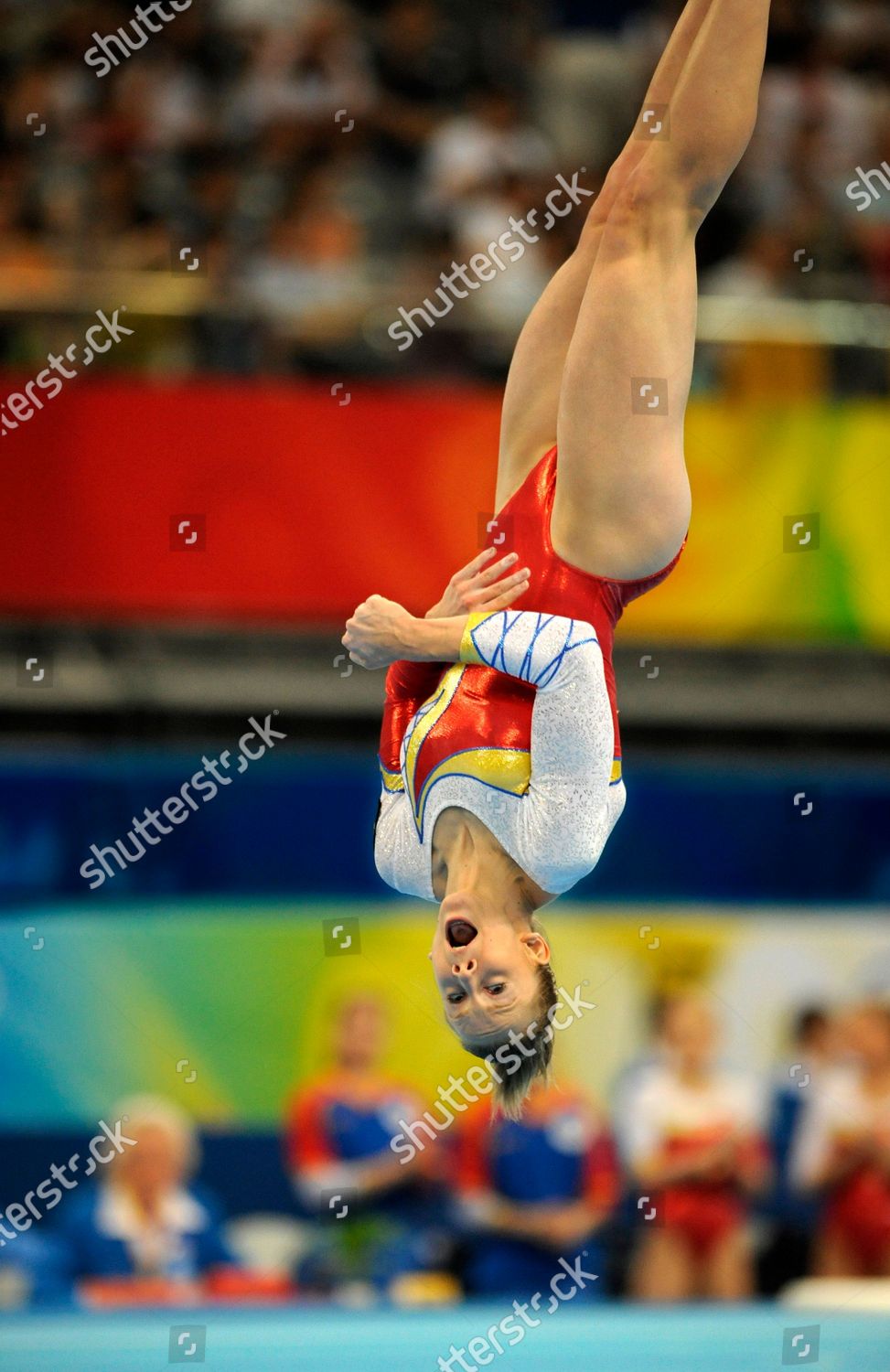 Romanian Gymnast Sandra Izbasa Goes Through Editorial Stock Photo ...