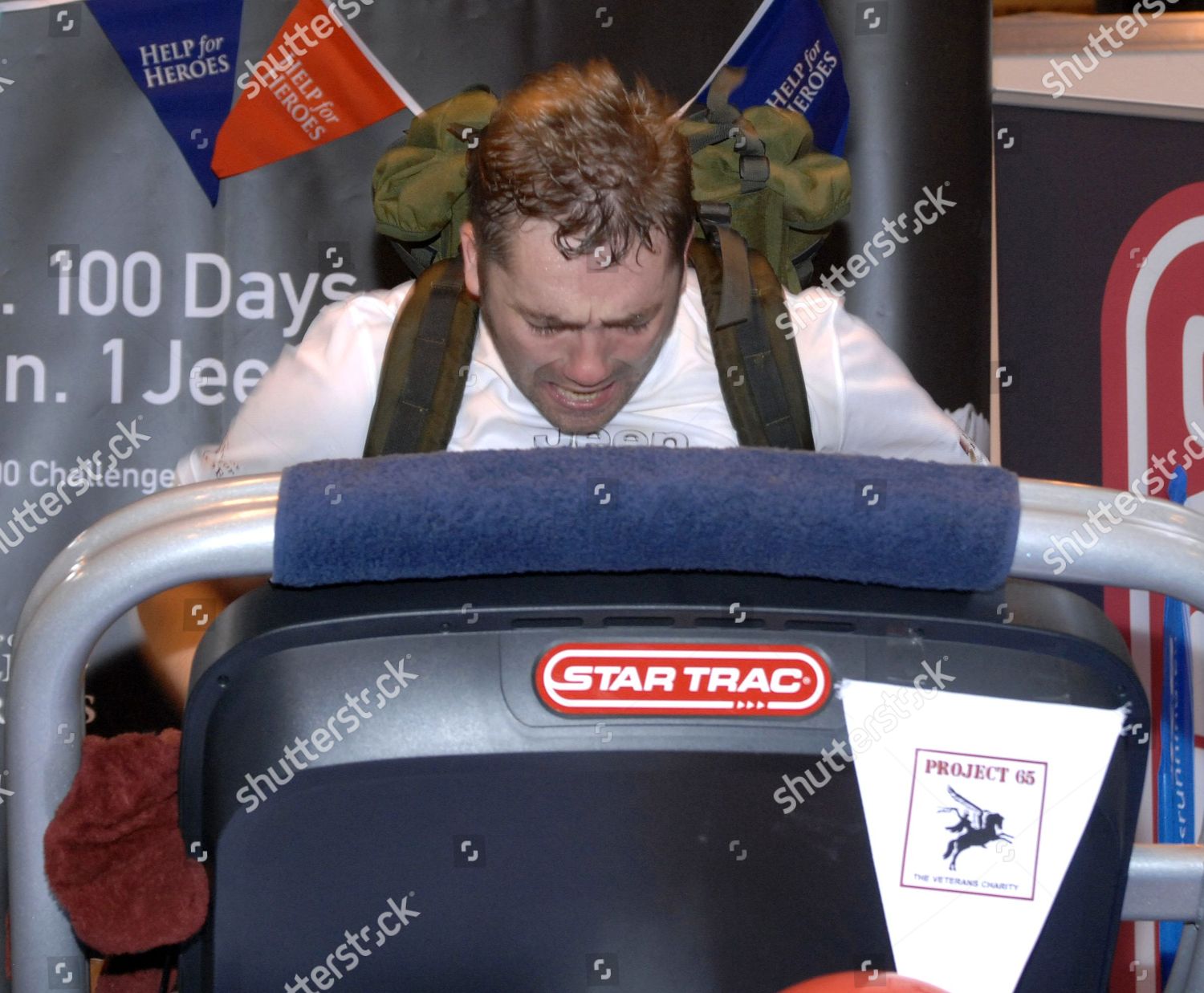 Mike Buss Finishes His 100th Marathon Editorial Stock Photo - Stock ...