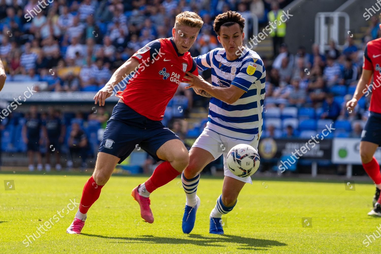Preston North End Forward Emil Riis Editorial Stock Photo - Stock Image ...