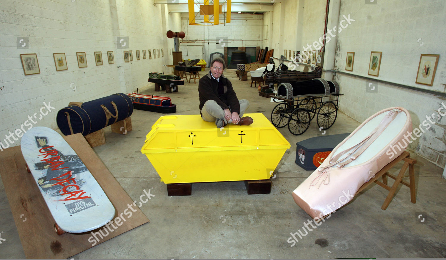 David Crampton Director Coffin Company His Editorial Stock Photo ...
