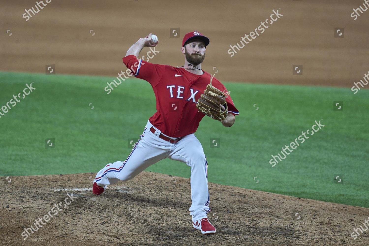 Texas Pitcher Sean Patton 61 Throws Editorial Stock Photo - Stock Image ...