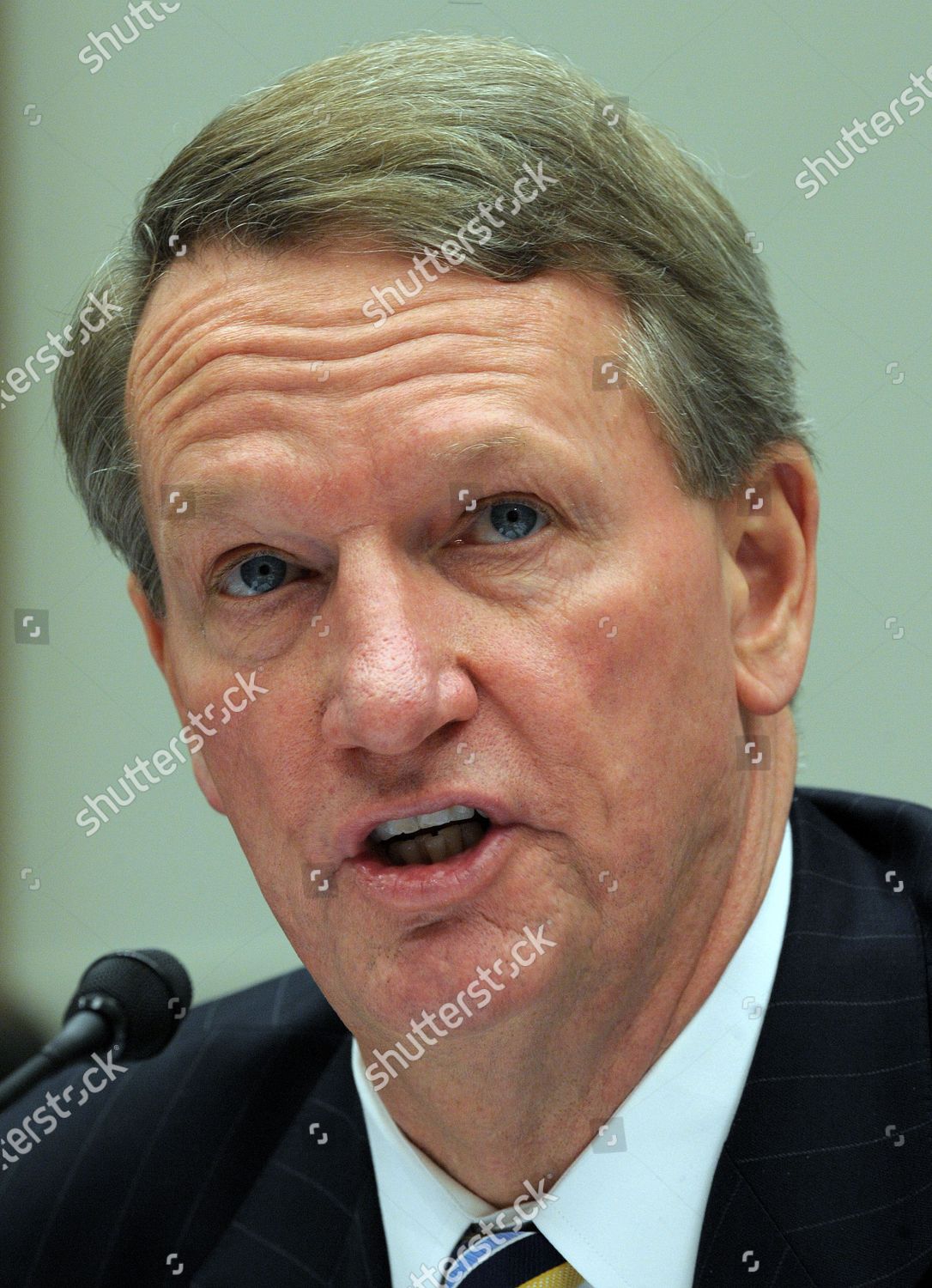 Gms Richard Wagoner Testifies Before House Editorial Stock Photo ...