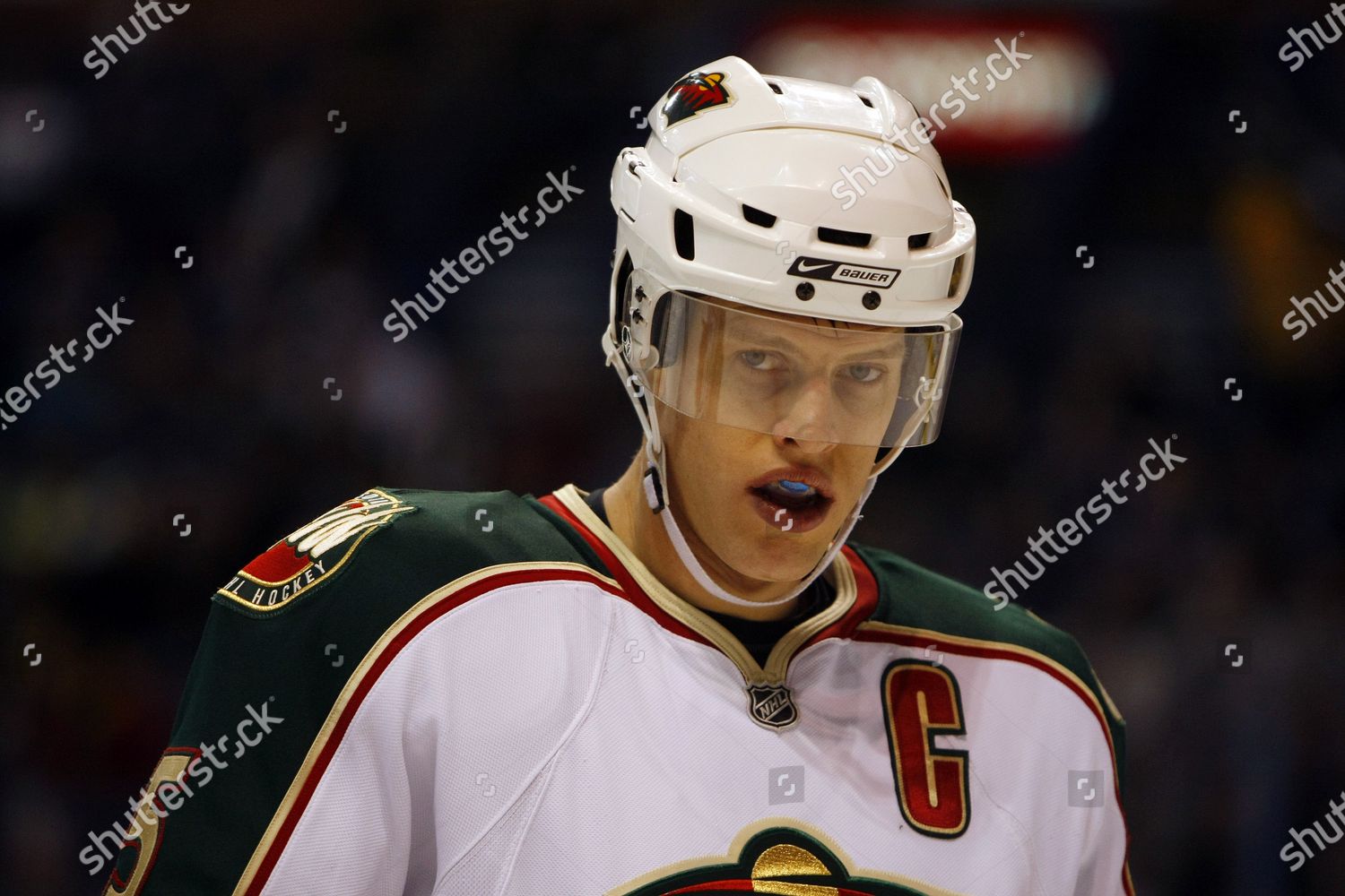 Minnesota Wild Kim Johnsson Sweden Looks Editorial Stock Photo - Stock ...