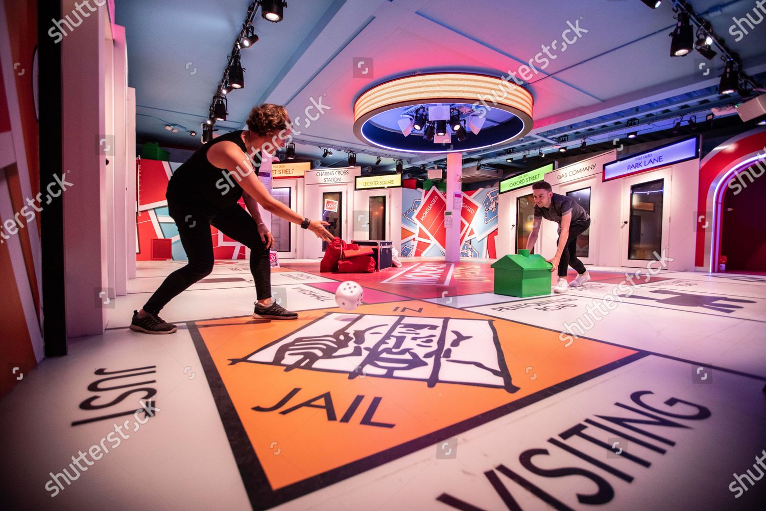 Lifesize Monopoly Opens London England Immersive Editorial Stock Photo ...