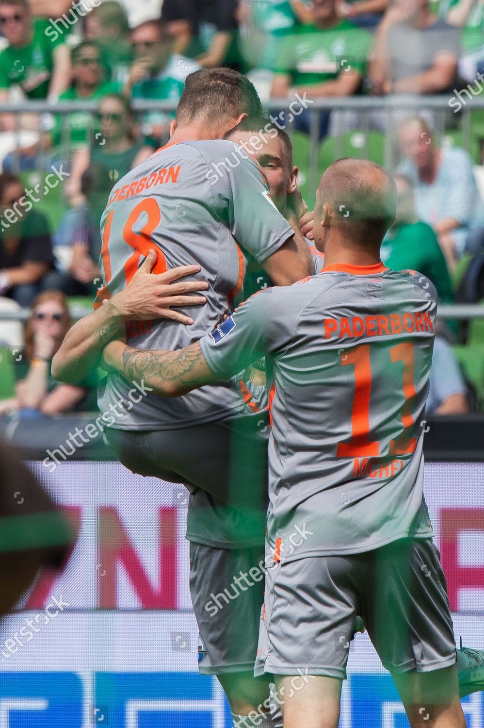 Felix Platte Sc Paderborn Celebrates After Editorial Stock Photo ...